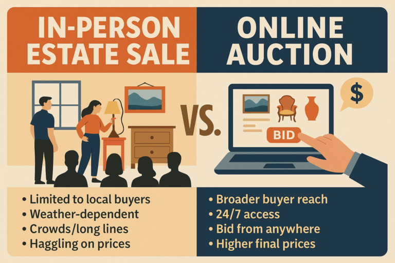 In-Person Estate Sales vs. Online Auctions: What’s Better for Today’s ...